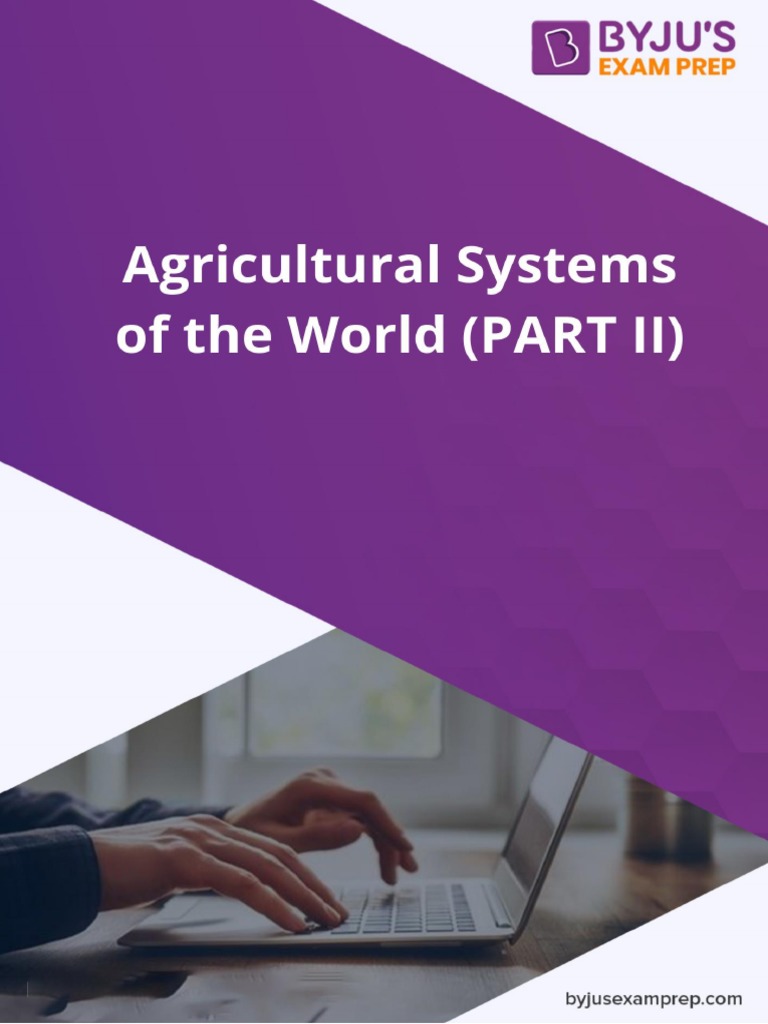 Agricultural Systems of The World Part II 94 | PDF