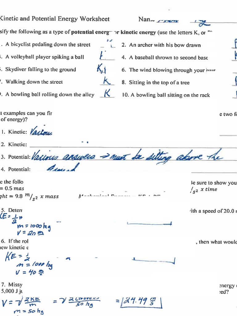 KE And PE PDF