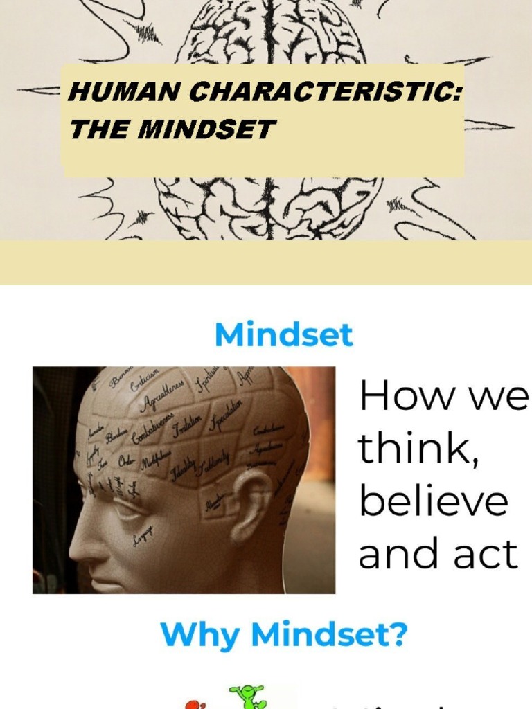 Human Characteristic The Mindset | PDF