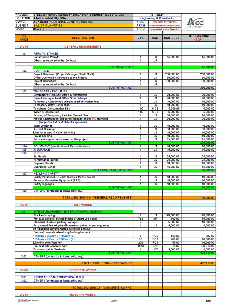 ARCH | PDF | Window | Wall