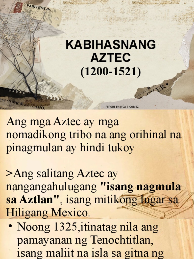 Kabihasnang Aztec | PDF