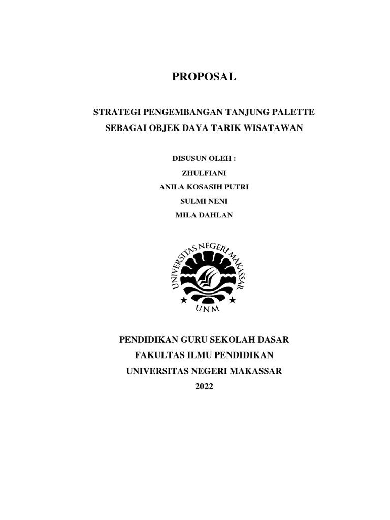 Proposal PKM | PDF