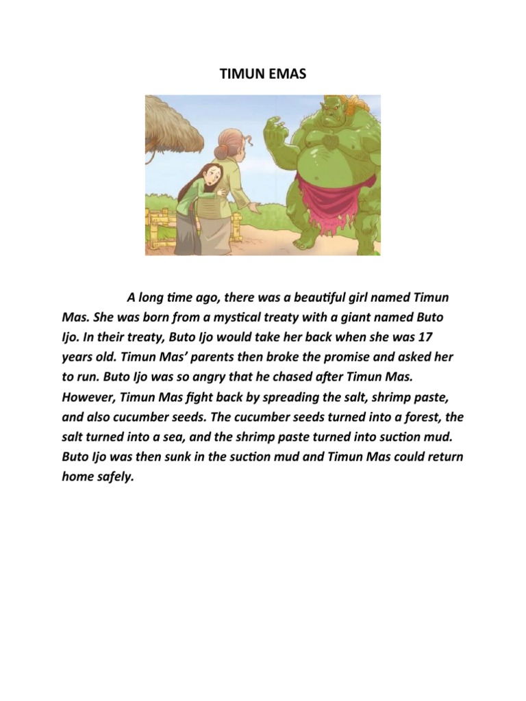 Timun Emas | PDF