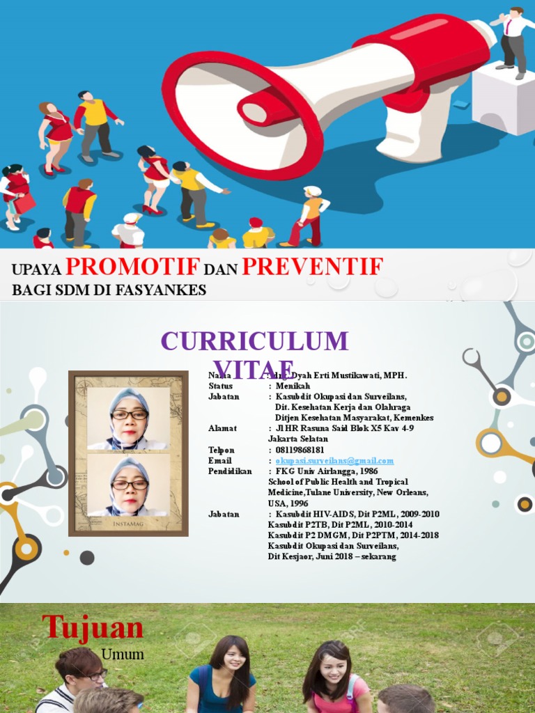 Upaya Promotif dan Preventif Kesehatan SDM | PDF
