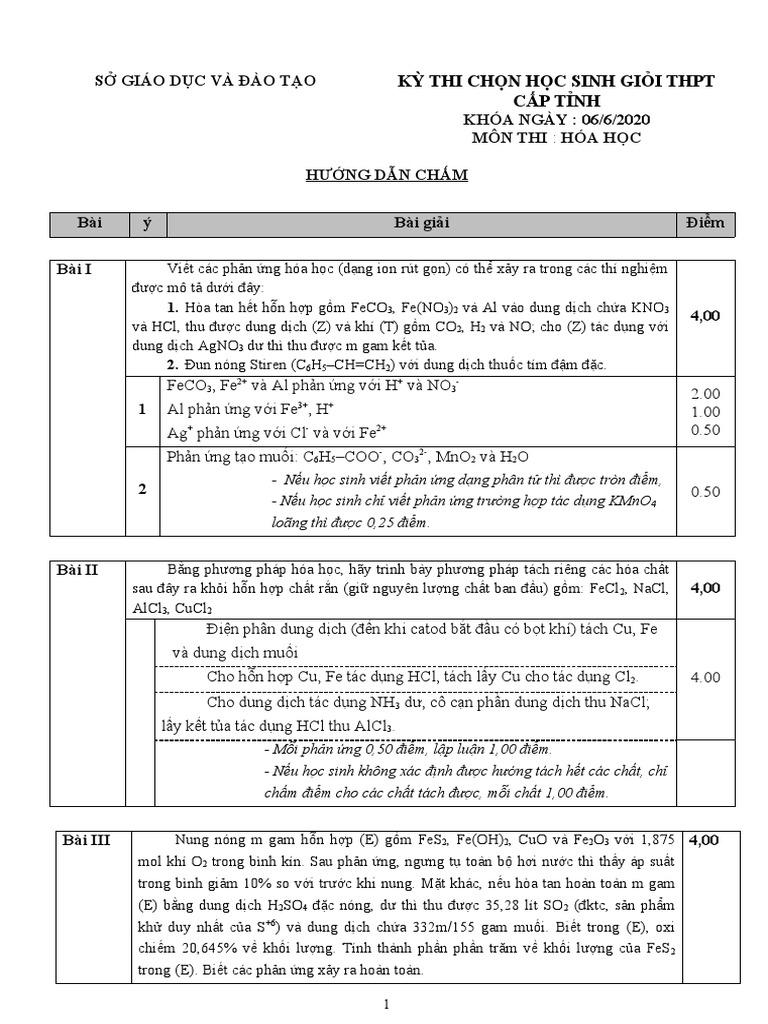 2020 - HDC Tinh (Chinh) | PDF