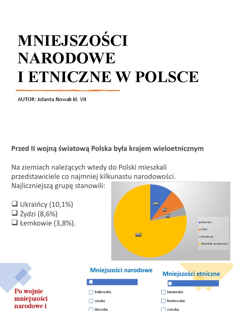 Referat o Mniejszości Etnicznej - Romowie | PDF