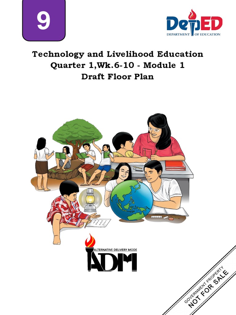 TLE9 - ICT - Technical Drafting - Q1 - Mod1 - v3 Pls Check | PDF | Room ...