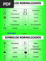 Simbologia Normalizada Maquinaria Pesada | PDF