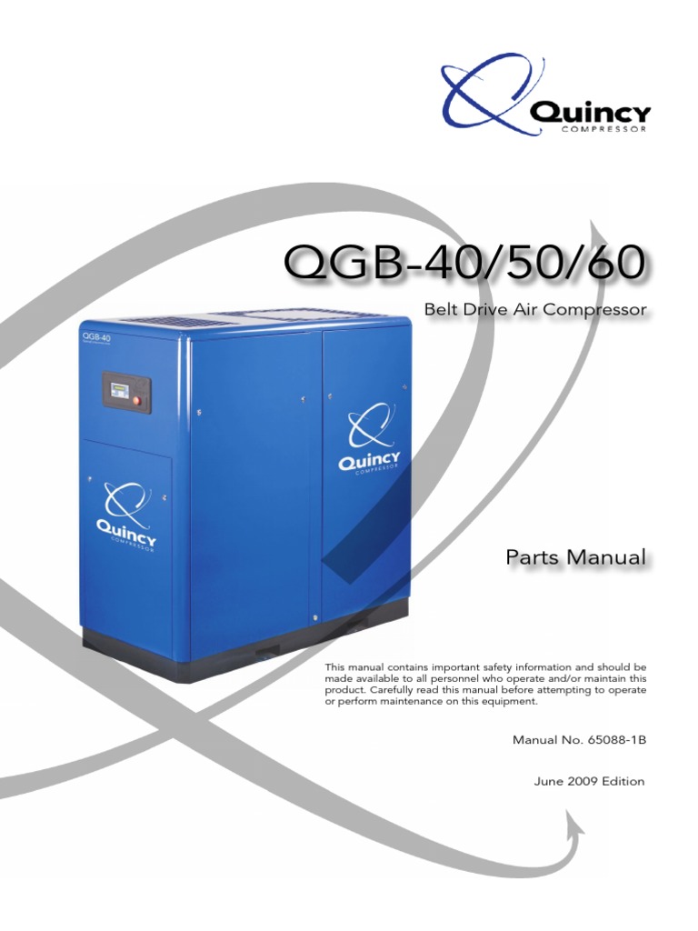 QGB 40-50-60 Parts Manual | PDF | Fuse (Electrical) | Pipe (Fluid Conveyance)