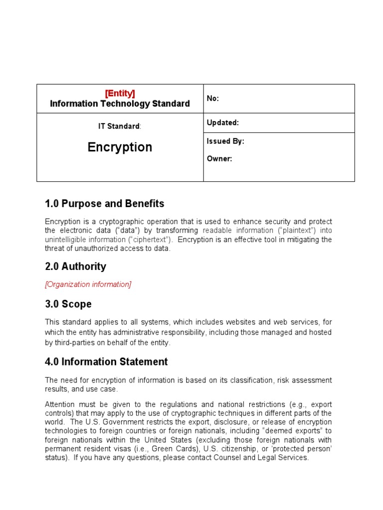 Encryption-Standard | PDF | Encryption | Cryptography