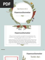 Laporan Praktikum Alat Hemositometer | PDF