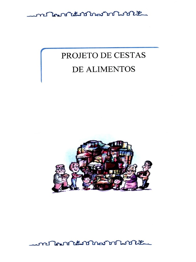 Projeto de Cestas Básicas em Esmeralda | PDF | Ciências Sociais