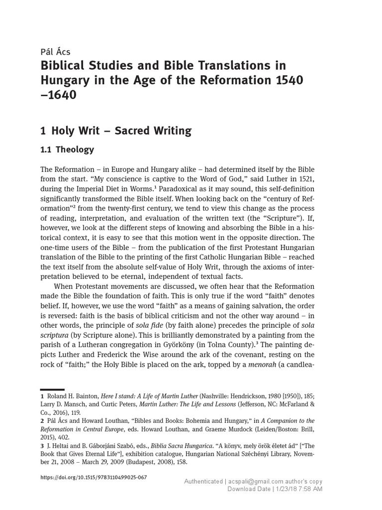 Biblical Studies | PDF | Bible | Hebrew Bible