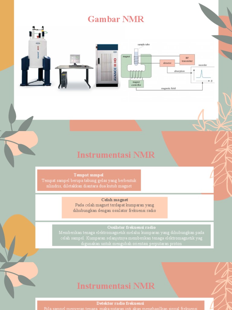 Gambar Dan Komponen Instrumen NMR | PDF