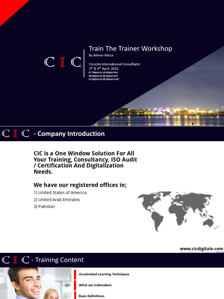 TTT (CIC) - Workshop Material | PDF | Learning | Memory