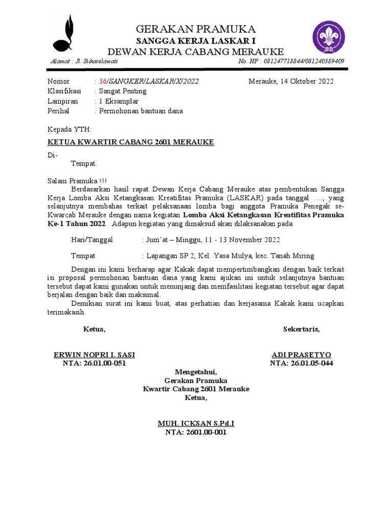 Proposal Laskar 1 2022 | PDF