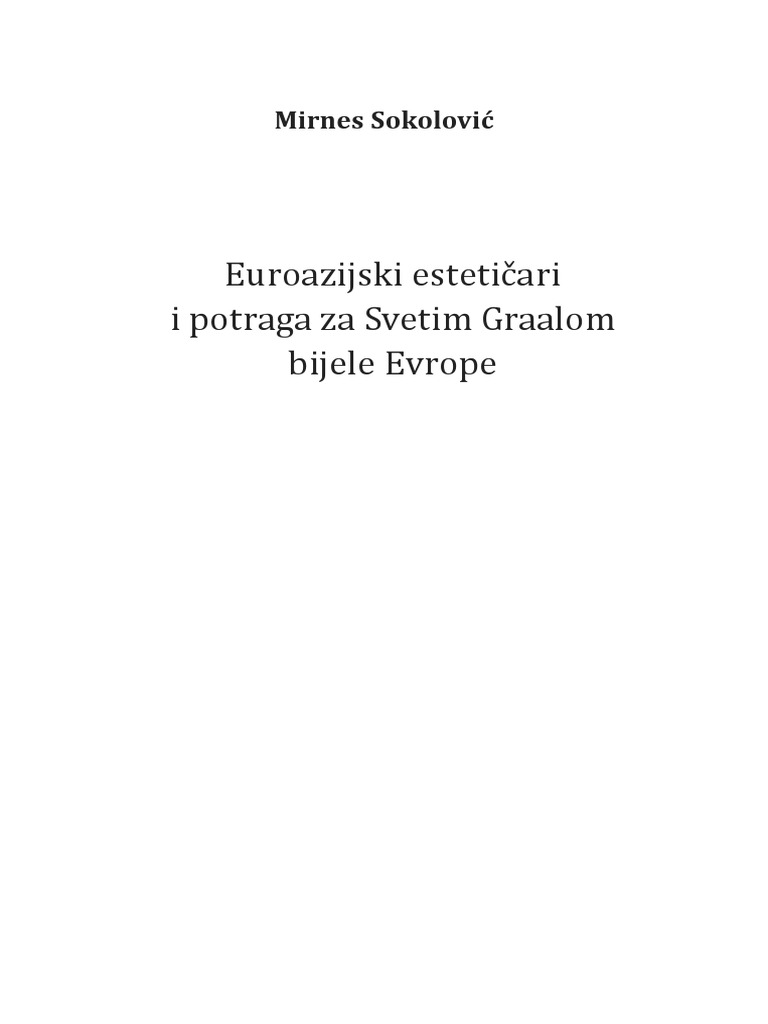 Evroazijski Esteticari | PDF