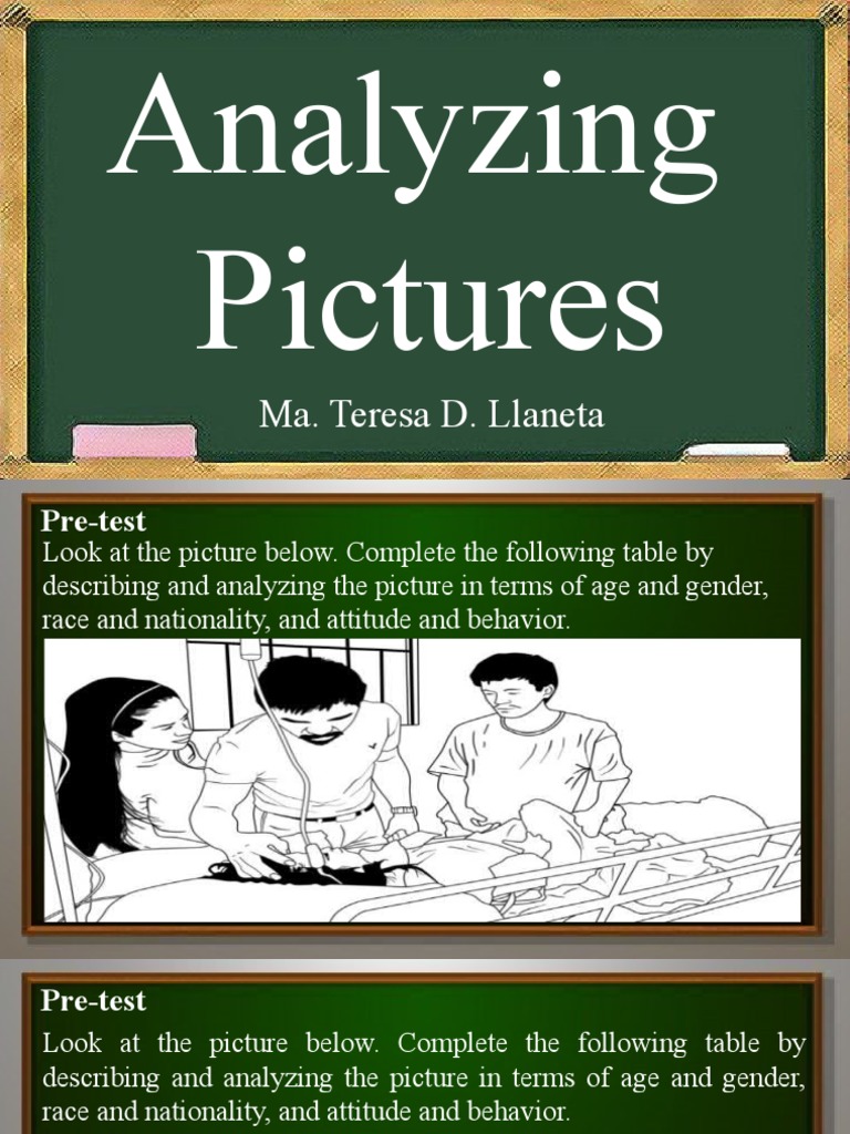 Analyzing Pictures and Characters in Print and Digital Materials | PDF ...