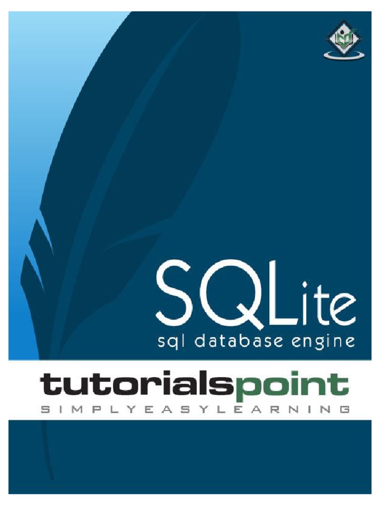 SQLite Tutorialspoint (PDFDrive) | PDF | Computing | Systems Engineering