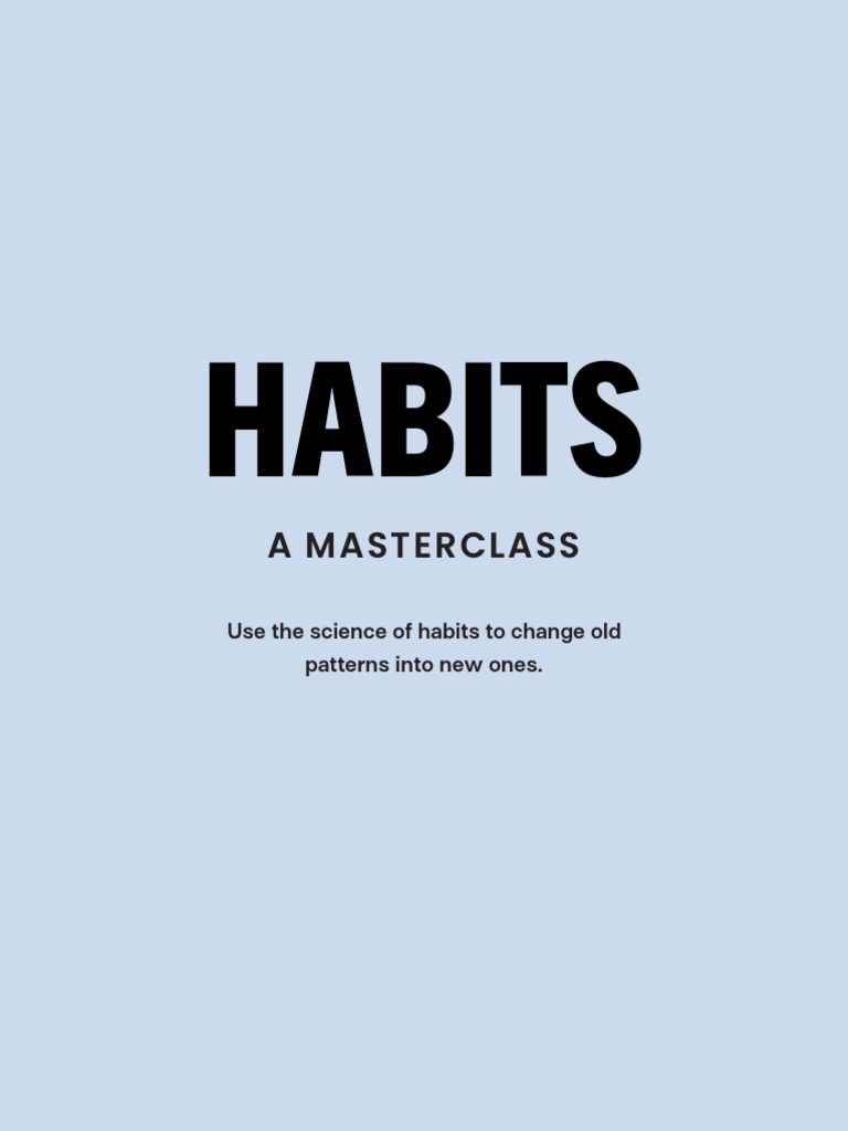 Ultimate Habit Toolkit by Mel Robbins | PDF | Habits | Psychological ...