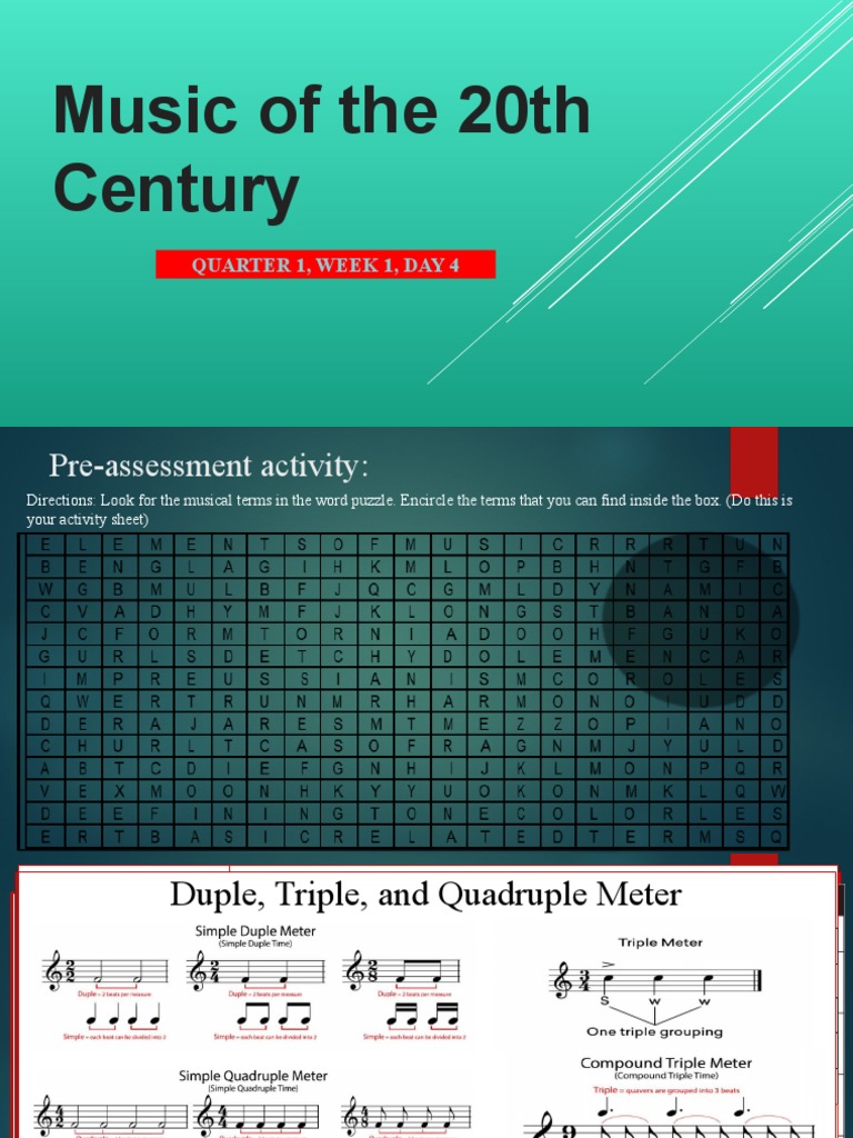 Forms of Music | PDF | Tempo | Musical Forms