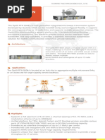 Huawei Optix RTN 950 Datasheet | PDF | Computer Network | Ethernet