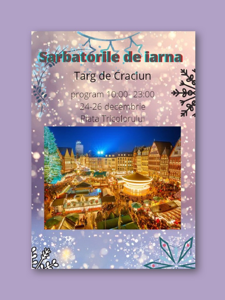 Afis Desen-Iarna | PDF