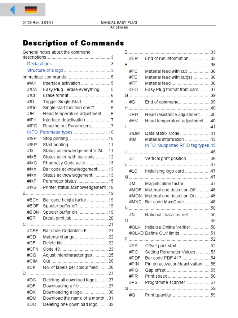 EZP Commands | PDF | Filename | Computer File