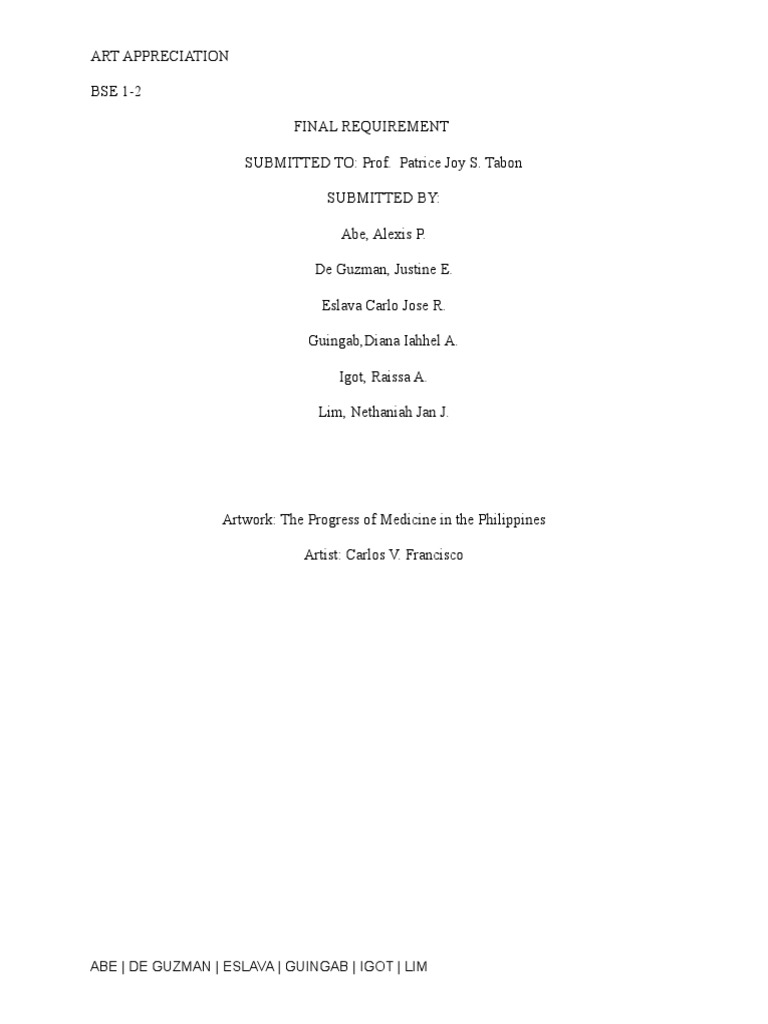 Artapp Finalss | PDF | Art | History