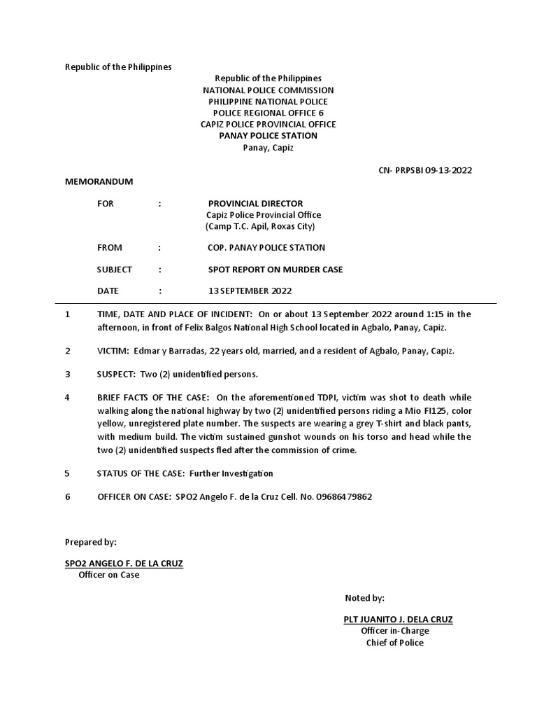 Case Folder CDI | PDF | Affidavit | Legal Action