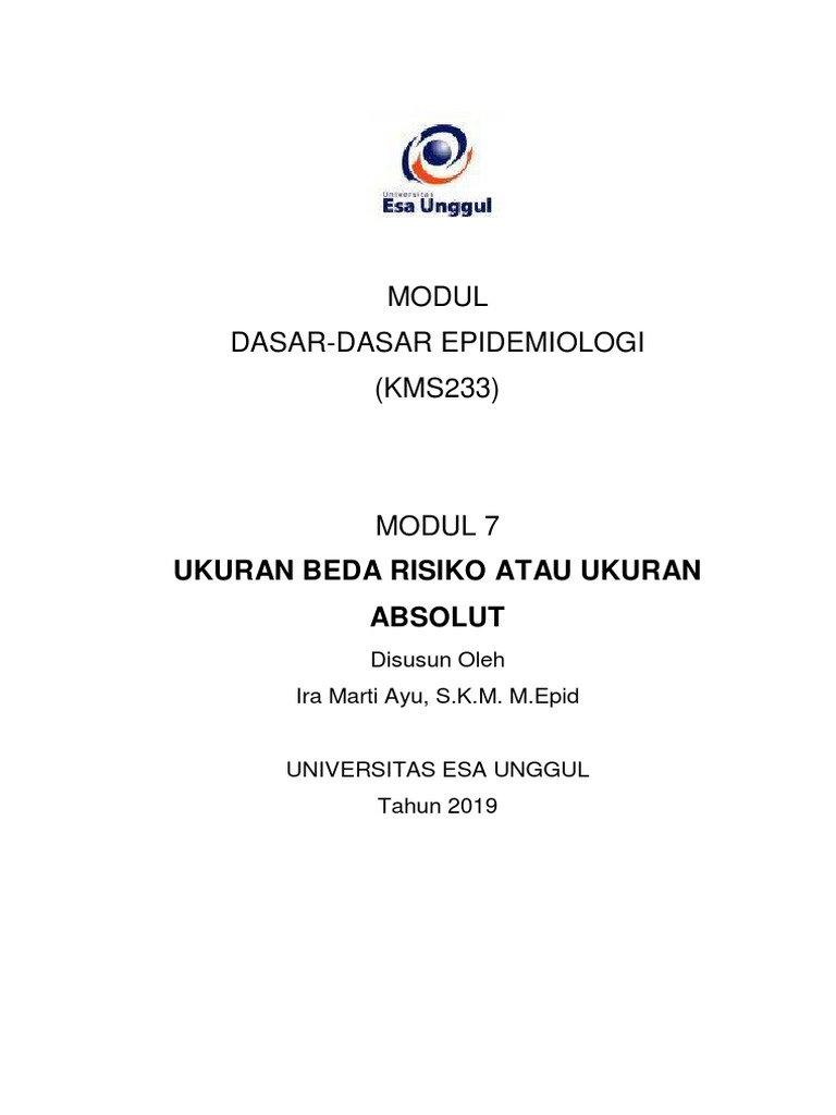 Ukuran Beda Risiko | PDF | Pengembangan Diri