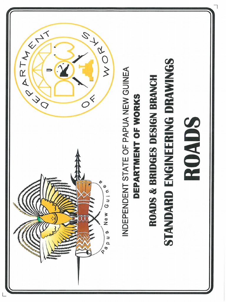 DoW Standard Road Engineering Drawings - 1a | PDF