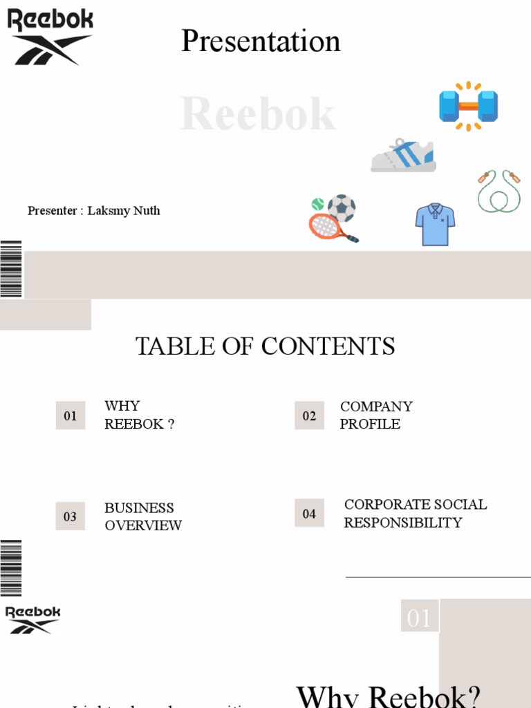 Reebok Company | Download Free PDF | Brand | Adidas