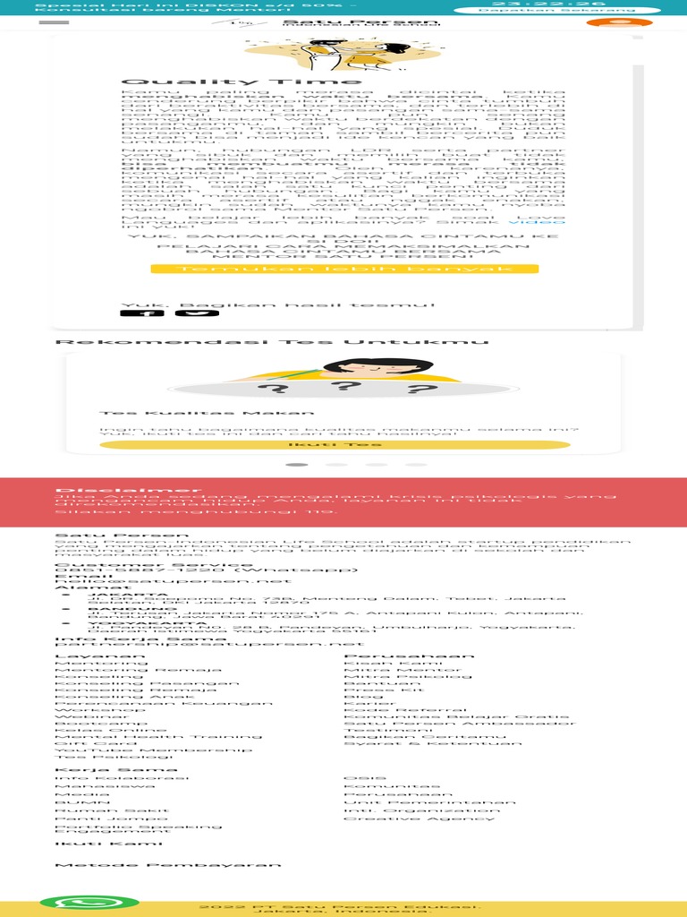 Tes Love Language Temukan Tipe Bahasa Cintamu | PDF