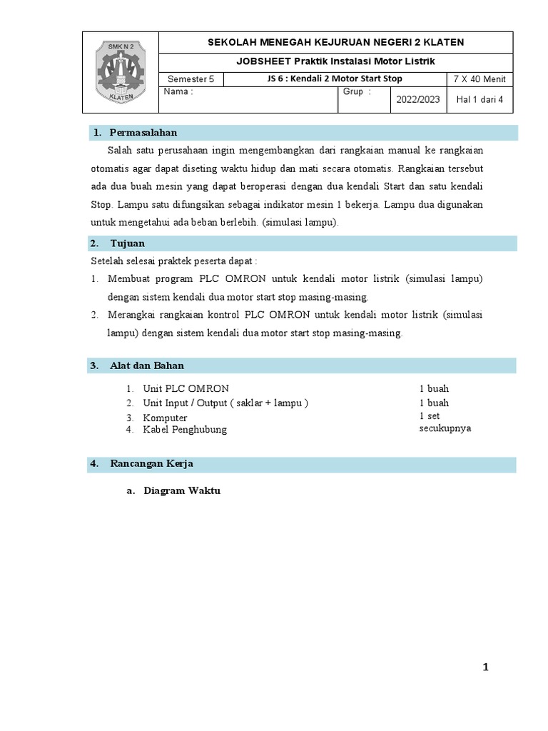 Jobsheet 6.1 | PDF