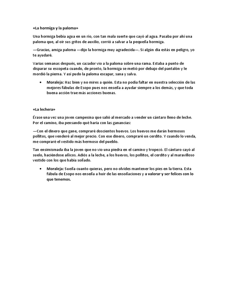 Fabulas De Esopo Pdf