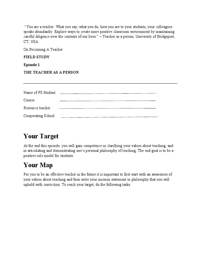 You Are A Teacher | Download Free PDF | Teachers | Policy