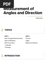Surveying 1 Formulas | PDF | Errors And Residuals | Measurement