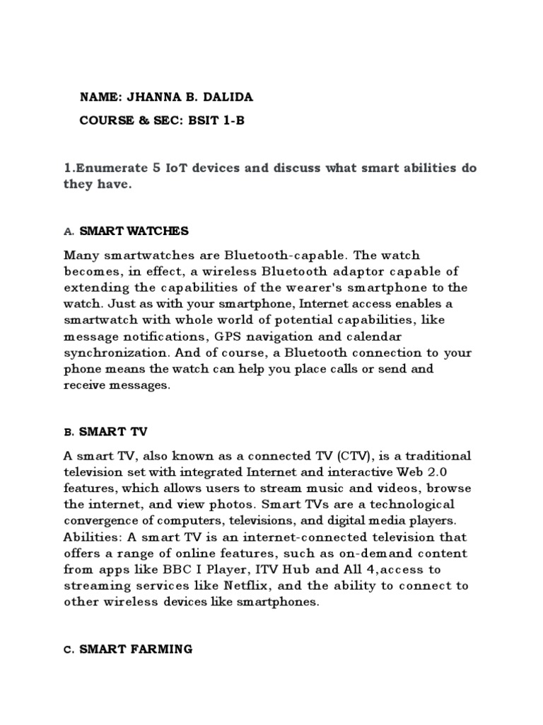 Assignment Module 06 | PDF | Augmented Reality | Internet Of Things