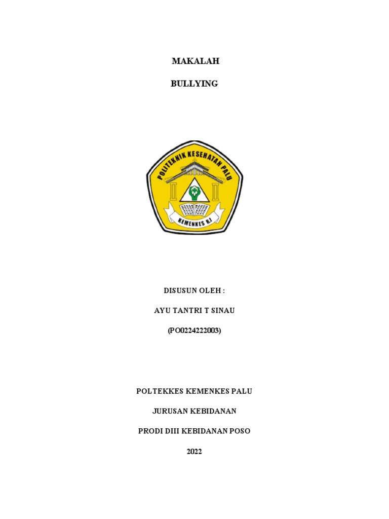 Bullying: Definisi, Jenis, dan Solusi | PDF
