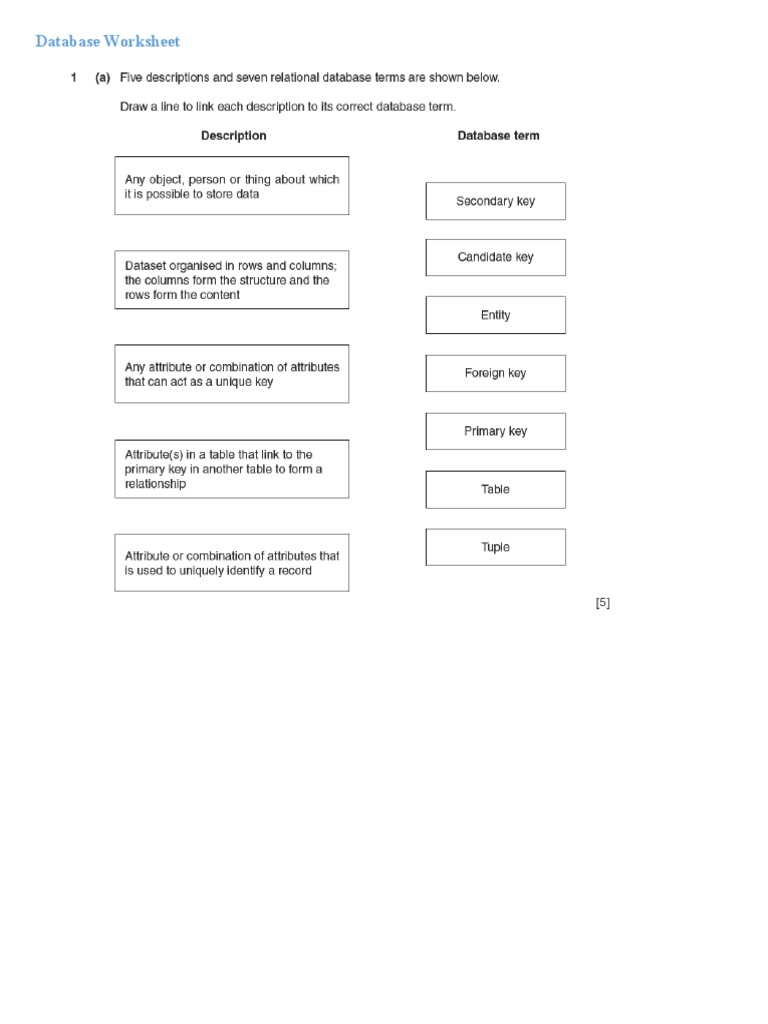 Database Theory Assignment | PDF