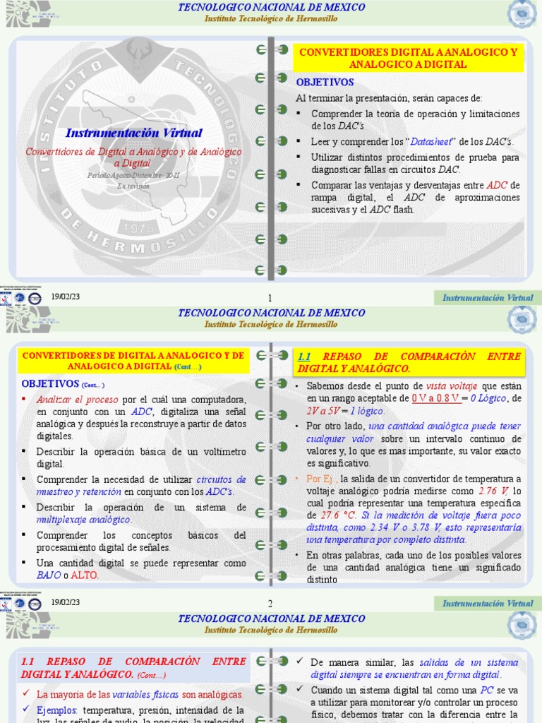 Adc - Dac - Fn-Prim Part | PDF | Convertidor digital a analógico ...