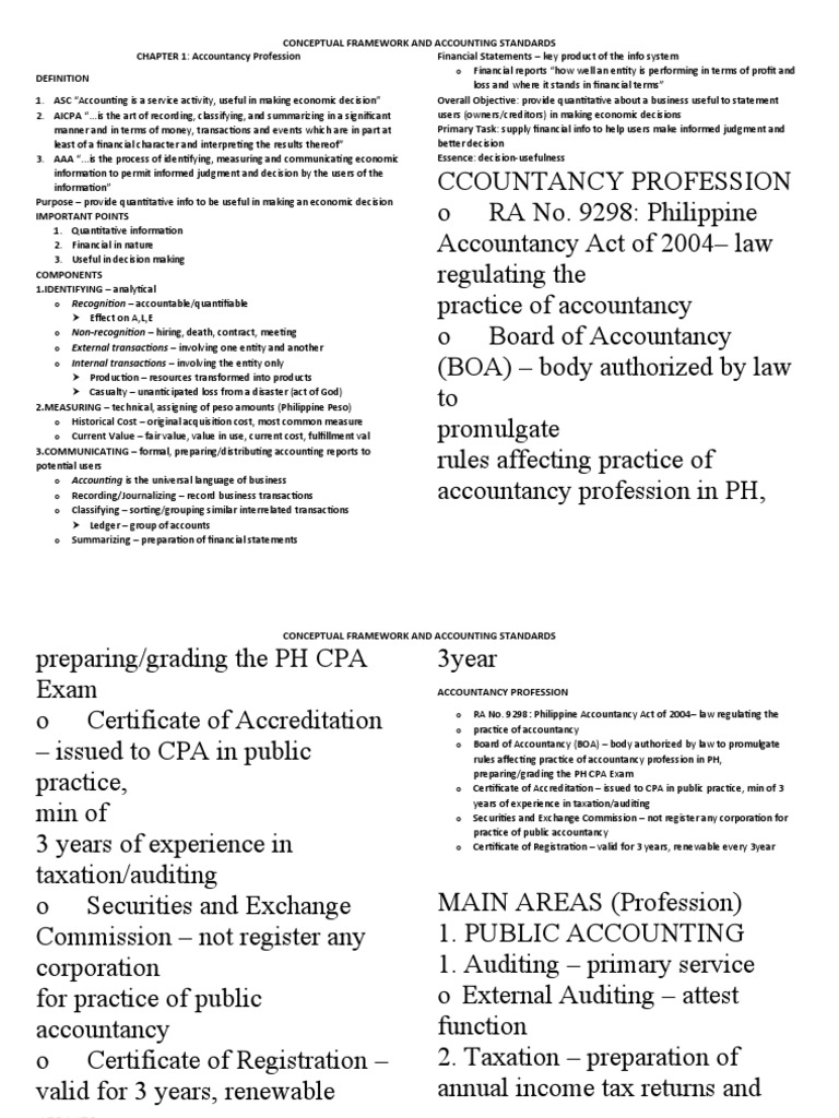 Acctg Conceptual Framework | PDF | International Financial Reporting ...
