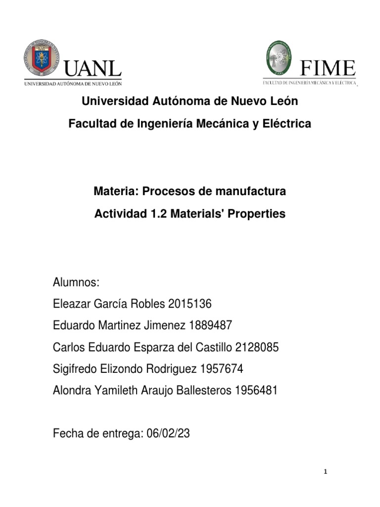 Materials Report | Download Free PDF | Chemical Bond | Polymers