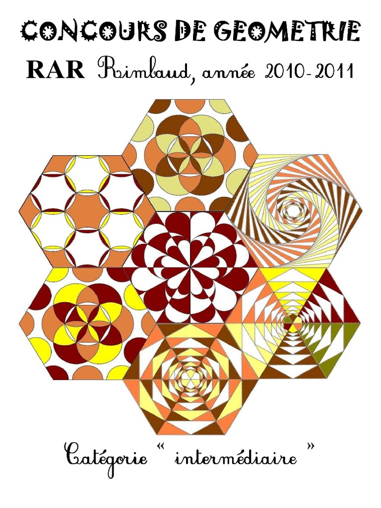 Construction d'Hexagones en Géométrie | PDF | Cercle | Formes géométriques