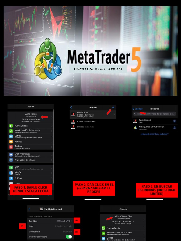 Cómo enlazar MetaTrader 4 con XM Global Limited en 4 pasos | PDF