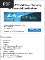 ASYCUDA World Installation Guide: Asycuda - Customs.gov - MV | PDF ...