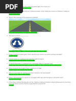DMV Permit Test Cheat Sheet | PDF | Pedestrian Crossing | Traffic