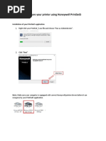Zebra Printer IP Address Setup Guide | PDF | Computers
