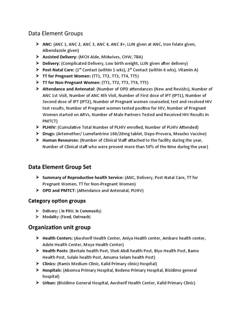 Adisu_Metadata Grouping and Users and Sharing | PDF | Pregnancy | Public Health